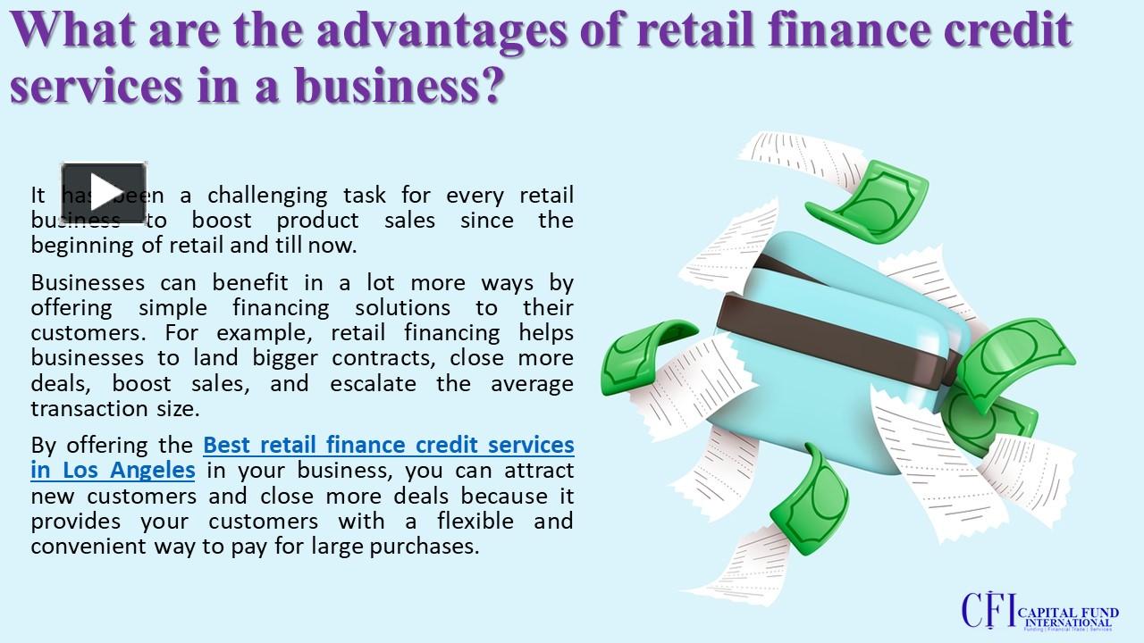PPT – Best retail finance credit services in Los Angeles (1) PowerPoint ...