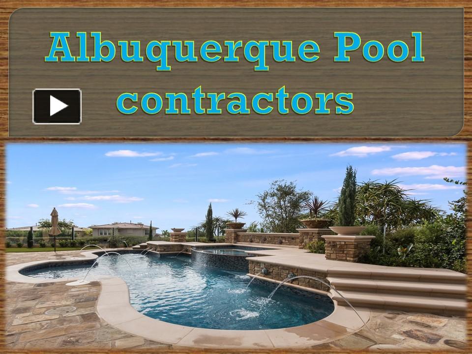 PPT – Albuquerque Pool contractors PowerPoint presentation | free to ...