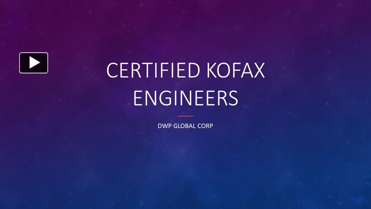 The Best Certified Kofax Engineers In The USA | Top PowerBuilder ...