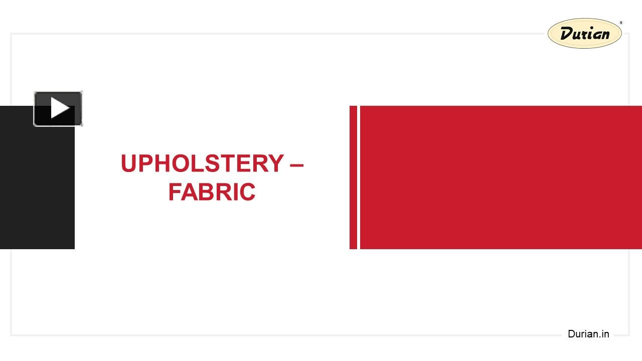 PPT – Fabric PowerPoint presentation | free to download - id: 965099-MjFjM