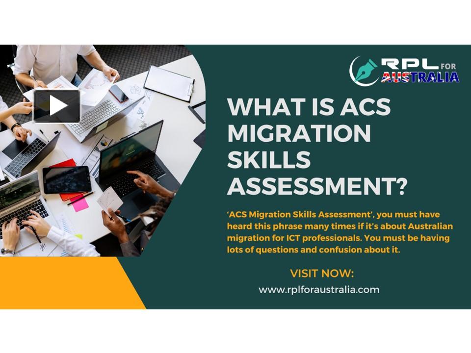 PPT – What is ACS Migration Skills Assessment? PowerPoint presentation ...