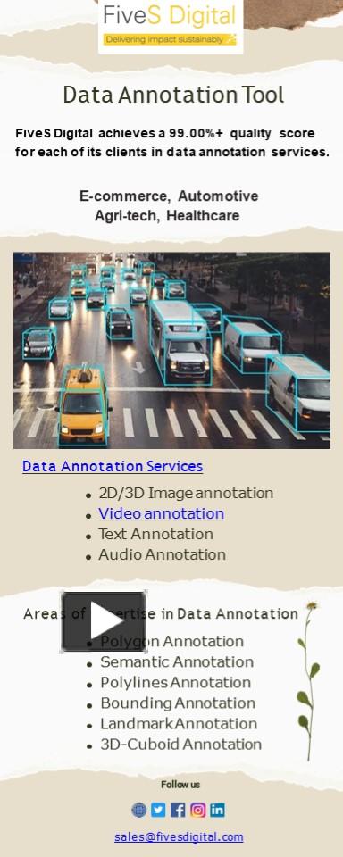 PPT – Data annotation tool - FiveS Digital PowerPoint presentation ...