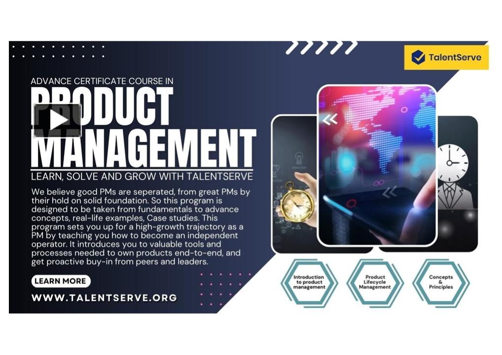 Best Product Management Course With Placement presentation | free to ...