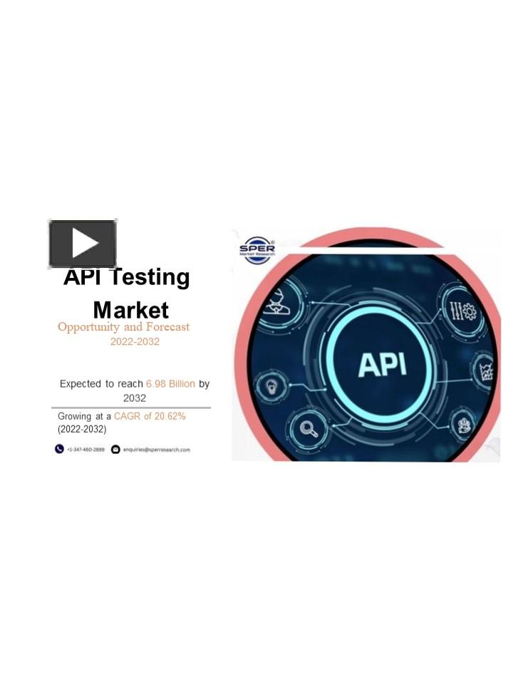 PPT – API Testing Market Size, Share, Growth and Trends Analysis ...