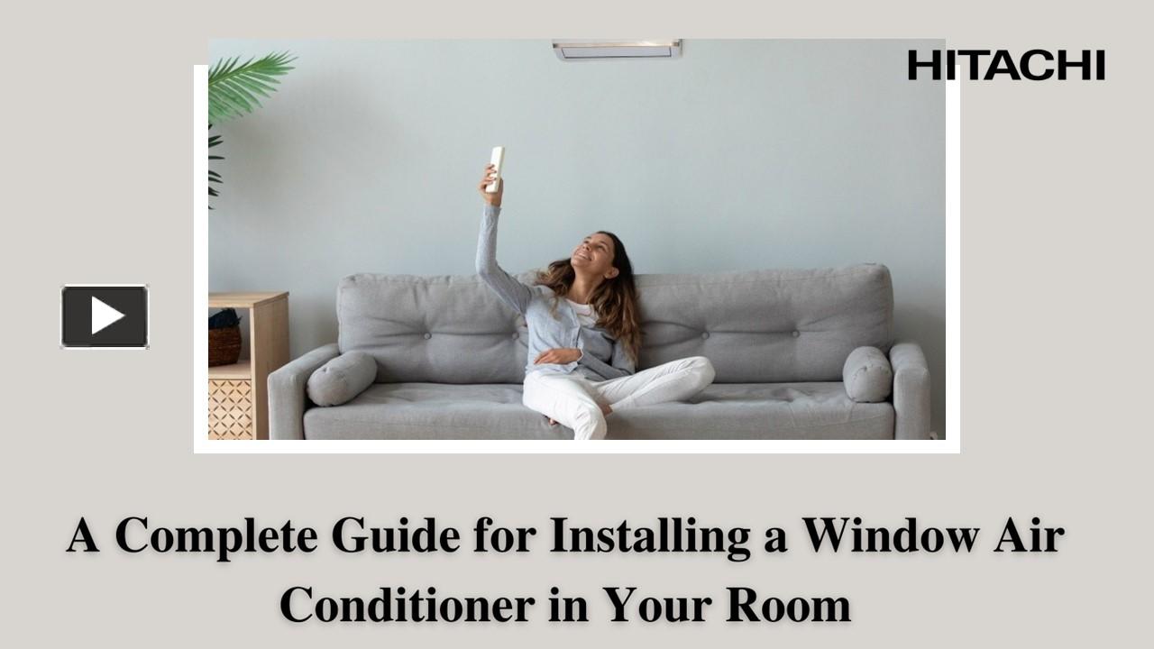 A Complete Guide for Installing a Window Air Conditioner in Your Room ...