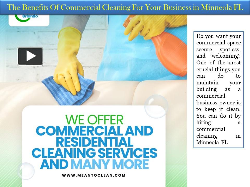 The Benefits Of Commercial Cleaning For Your Business in Minneola FL ...