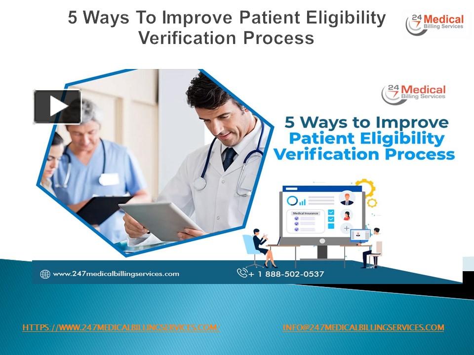 PPT – 5 Ways To Improve Patient Eligibility Verification Process ...