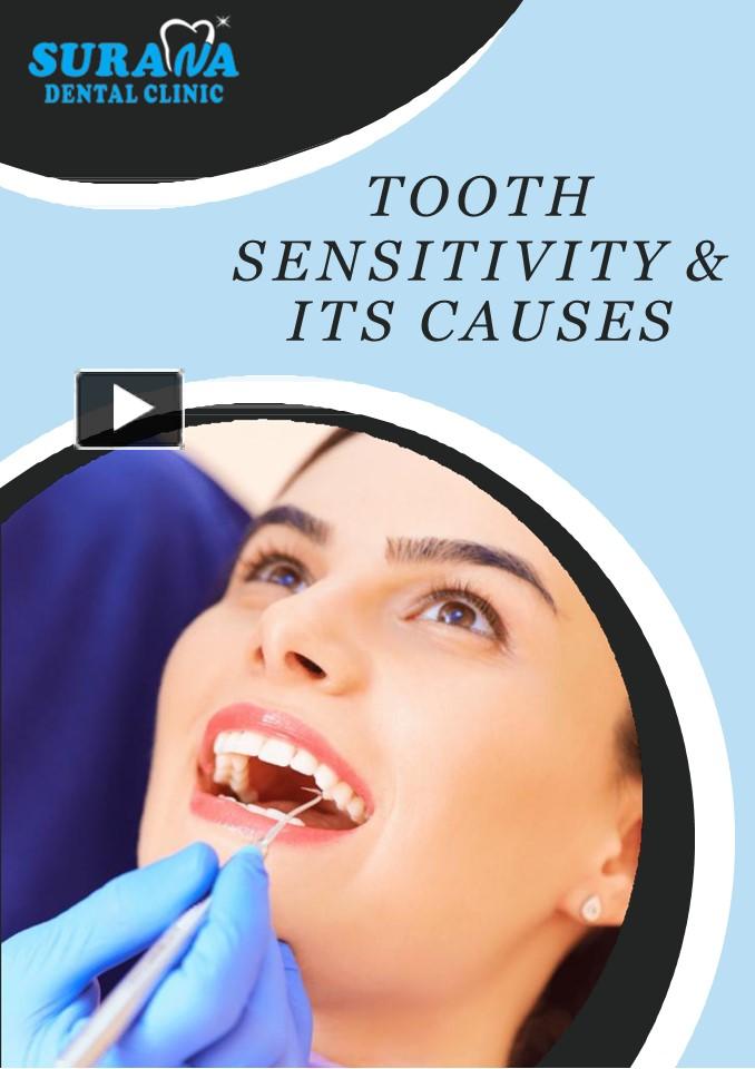 PPT – Causes of Tooth Sensitivity Top Dentist in Indore - Dr. Ashih ...