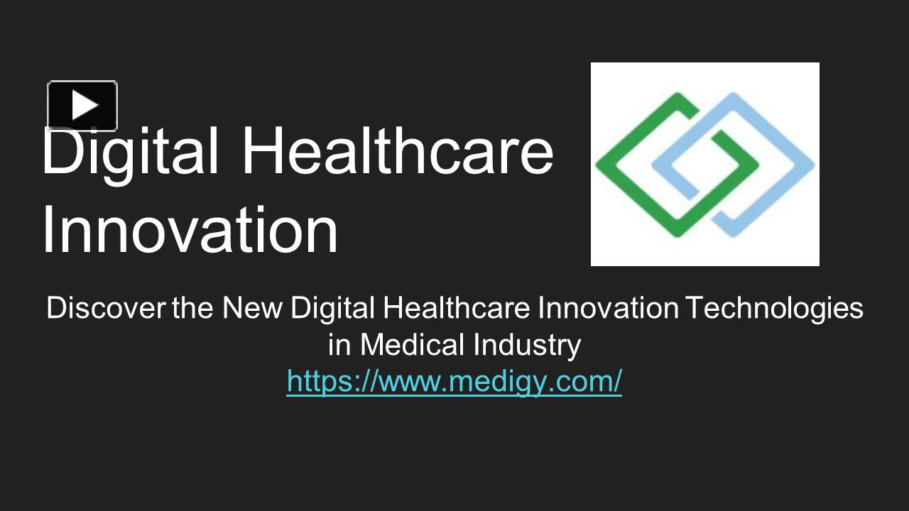 PPT – Digital Healthcare Innovations Offerings PowerPoint presentation ...