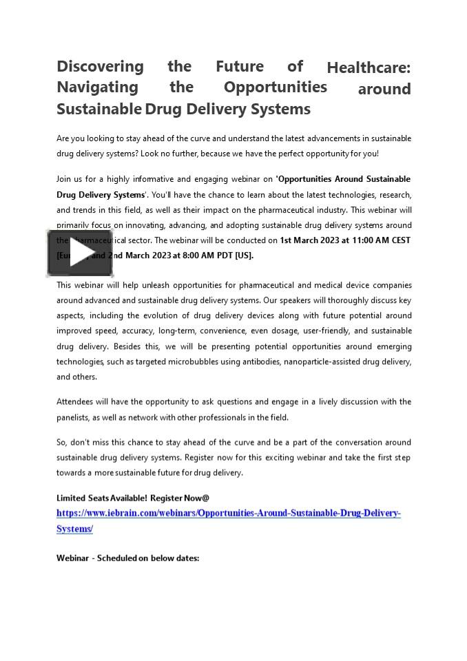 PPT – Discovering the Future of Healthcare: Navigating the ...