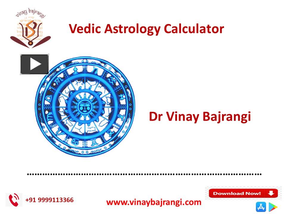 Astrology calculator presentation | free to download