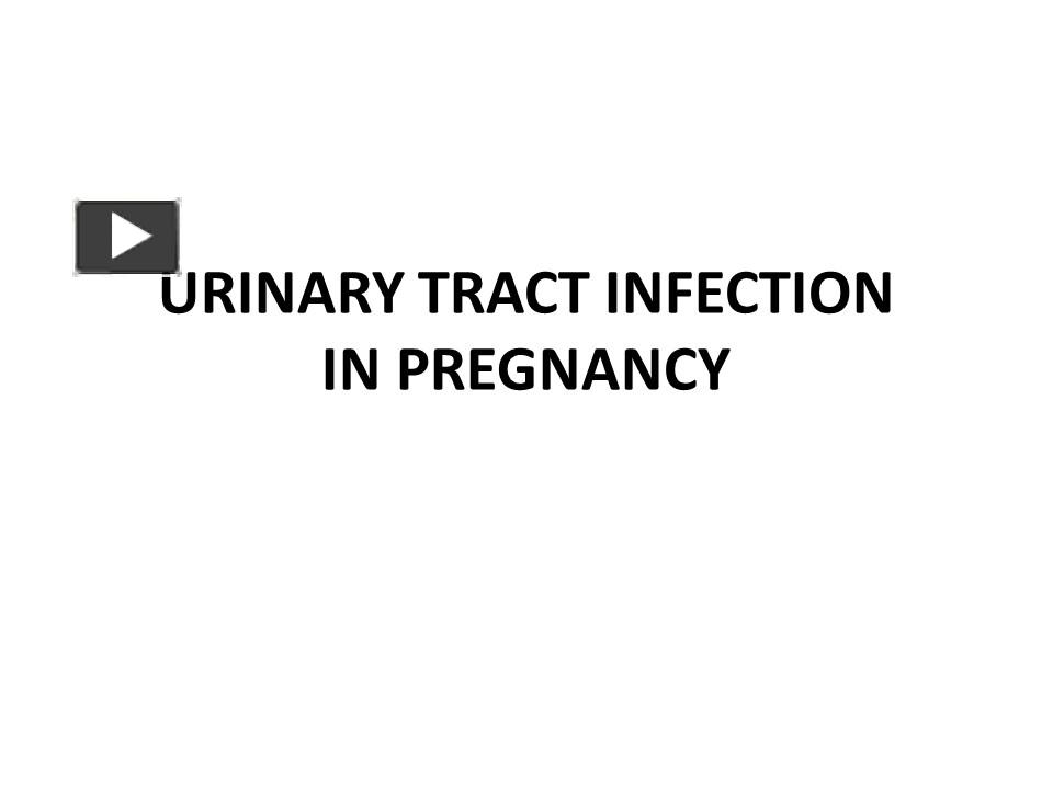 UTI presentation | free to download