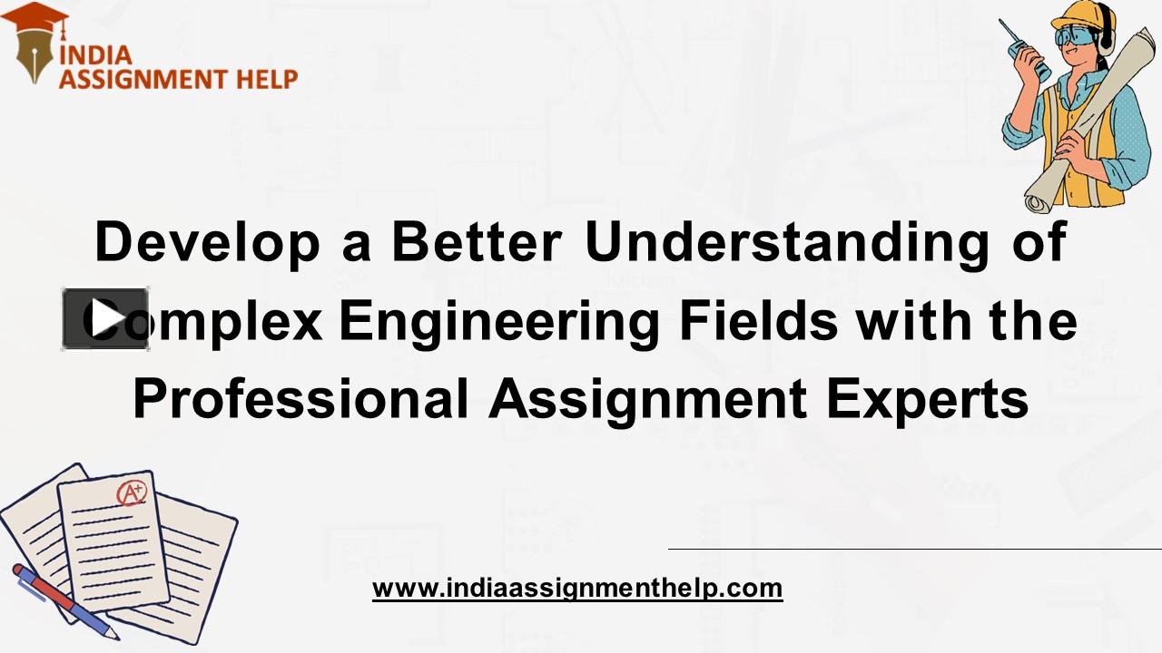 PPT – Develop a Better Understanding of Complex Engineering Fields with ...