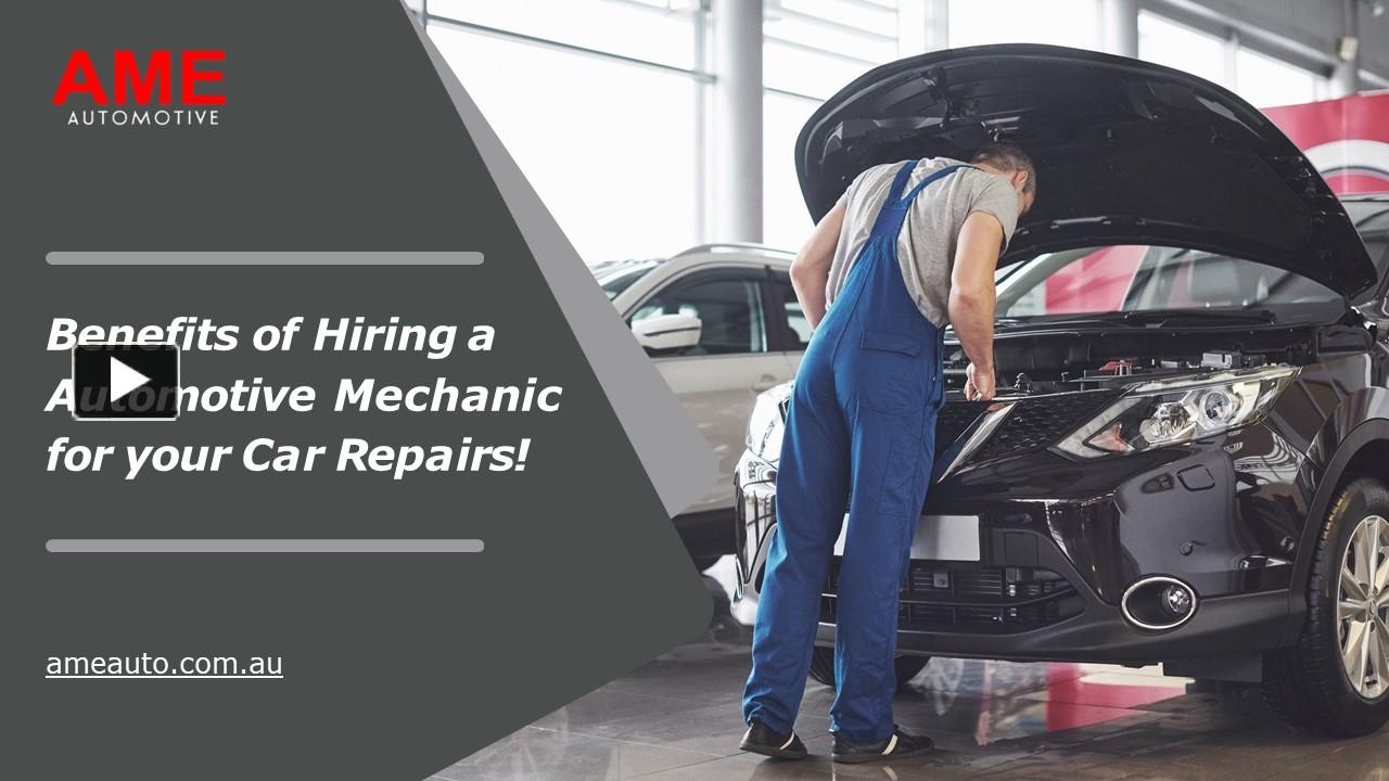 PPT – Automotive Mechanic in Perth PowerPoint presentation | free to ...