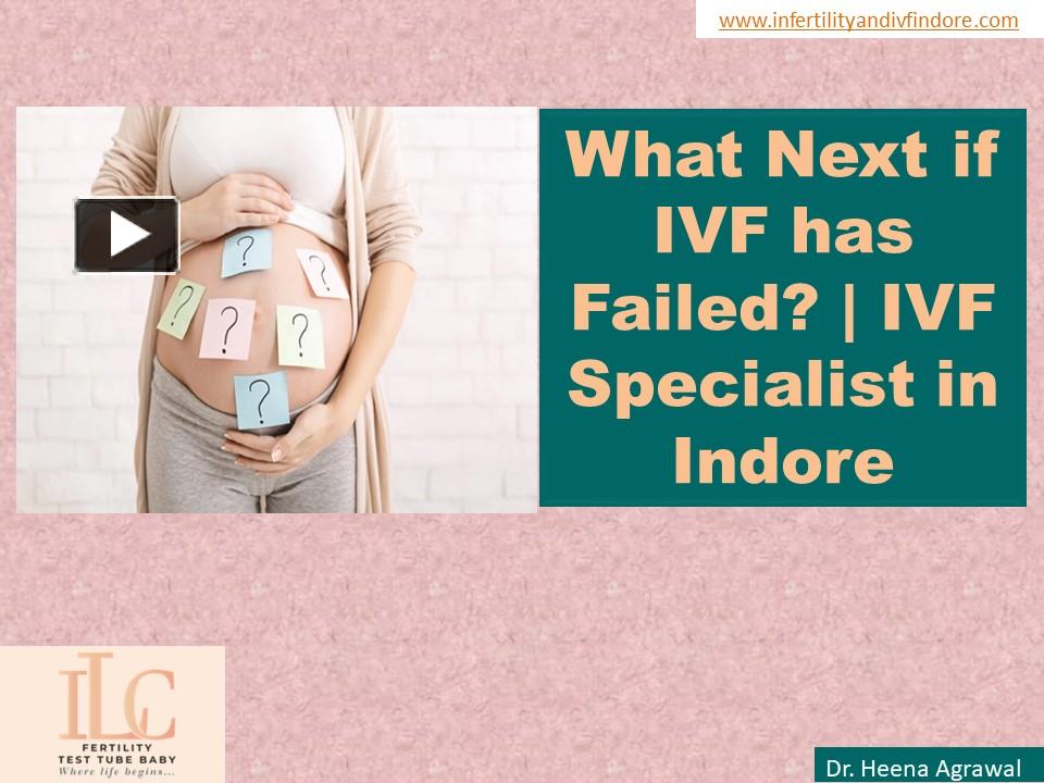 PPT – What Next if IVF has Failed? | IVF Specialist in Indore ...