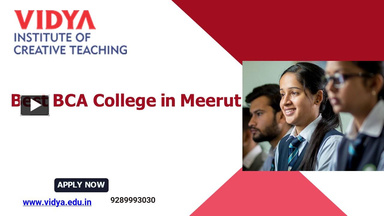 PPT – Make your future bright with this BBA Colleges in Uttar Pradesh ...