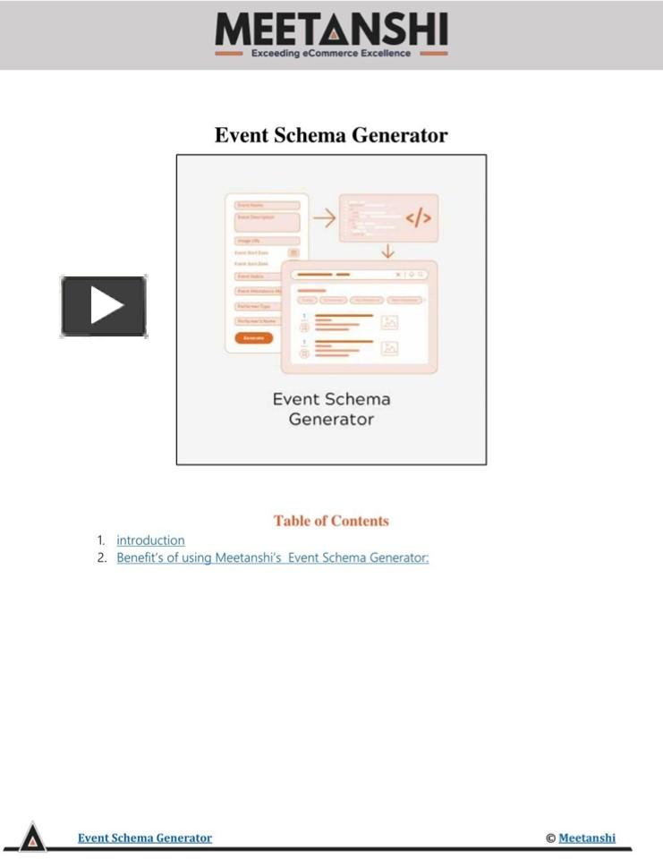 PPT – Event Schema Generator PowerPoint presentation | free to download ...