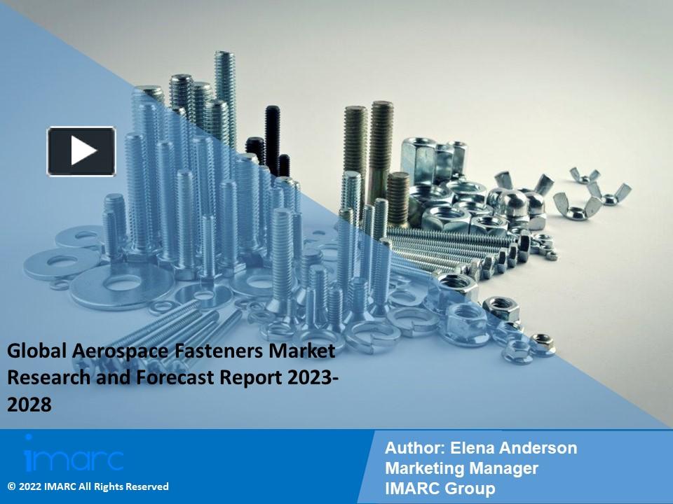 PPT – Aerospace Fasteners Market by Product Type, Distribution Channel ...