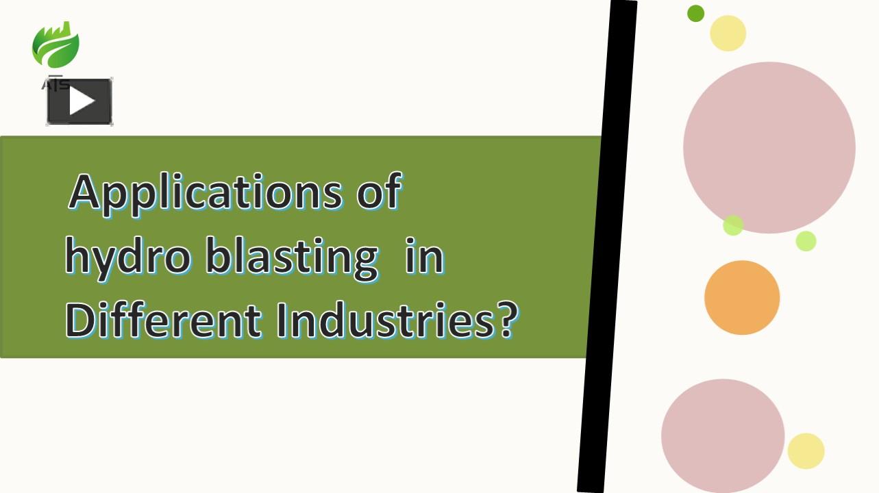 PPT – Applications Of Hydro Blasting Service In Different Industry ...