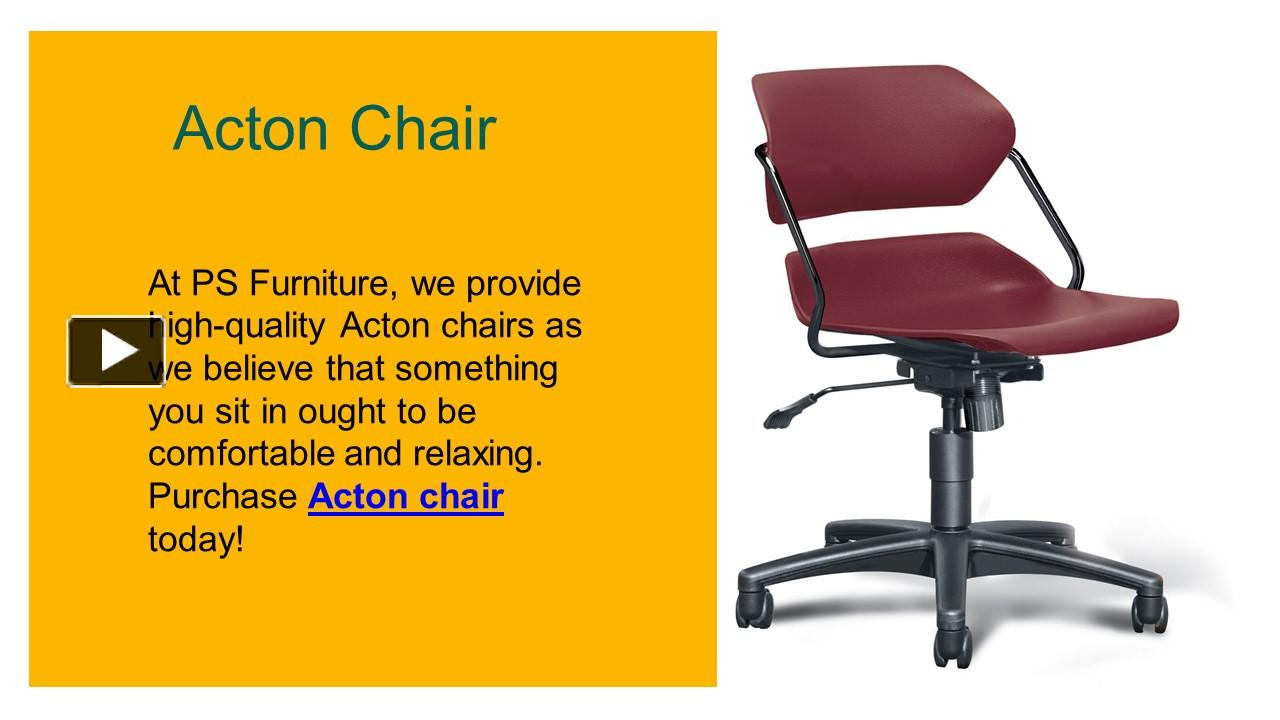 PPT – Acton_Chair PowerPoint presentation | free to download - id ...