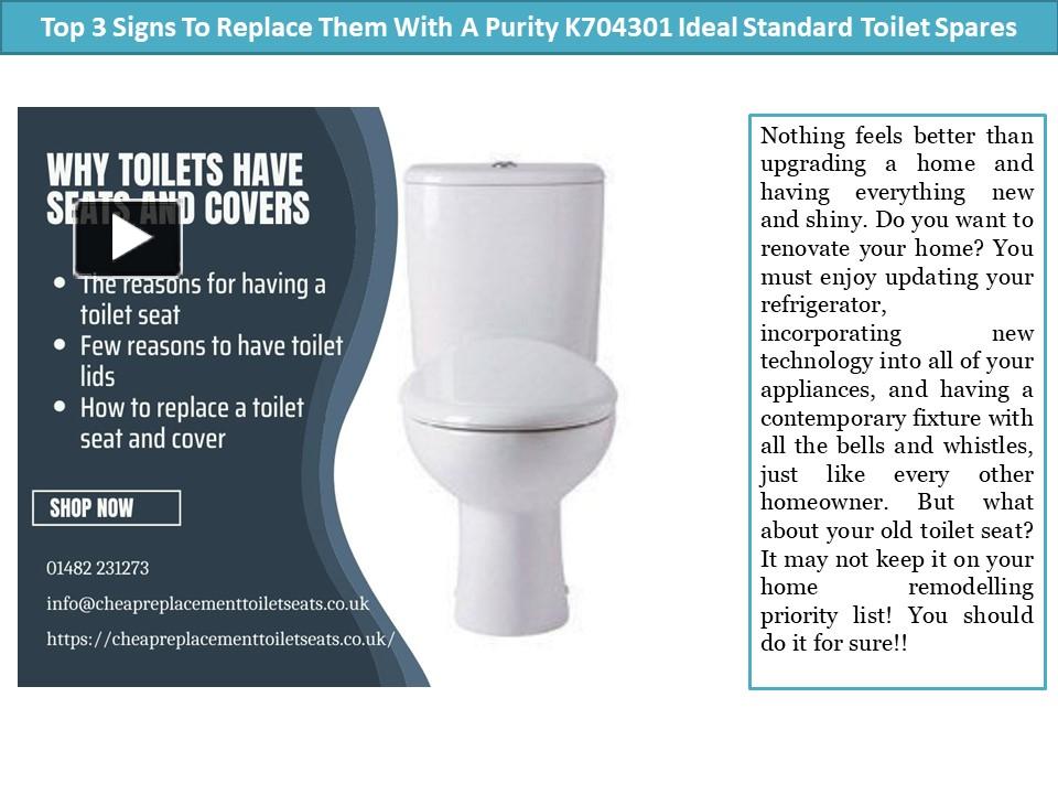 PPT – Top 3 Signs To Replace Them With A Purity K704301 Ideal Standard ...