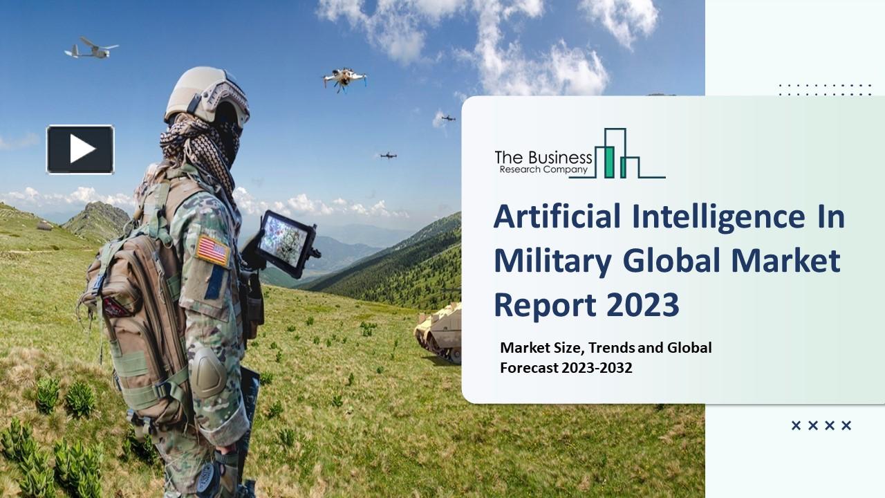 Artificial Intelligence in Military Market 2023 : By Segments, Research ...