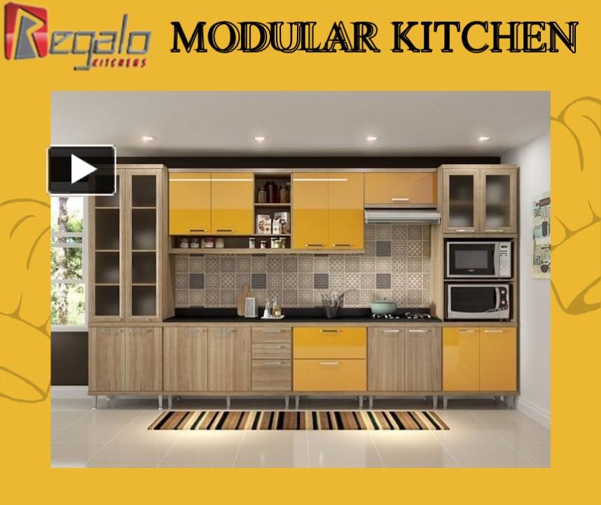 PPT – Best modular kitchen design | Regalo kitchens PowerPoint ...
