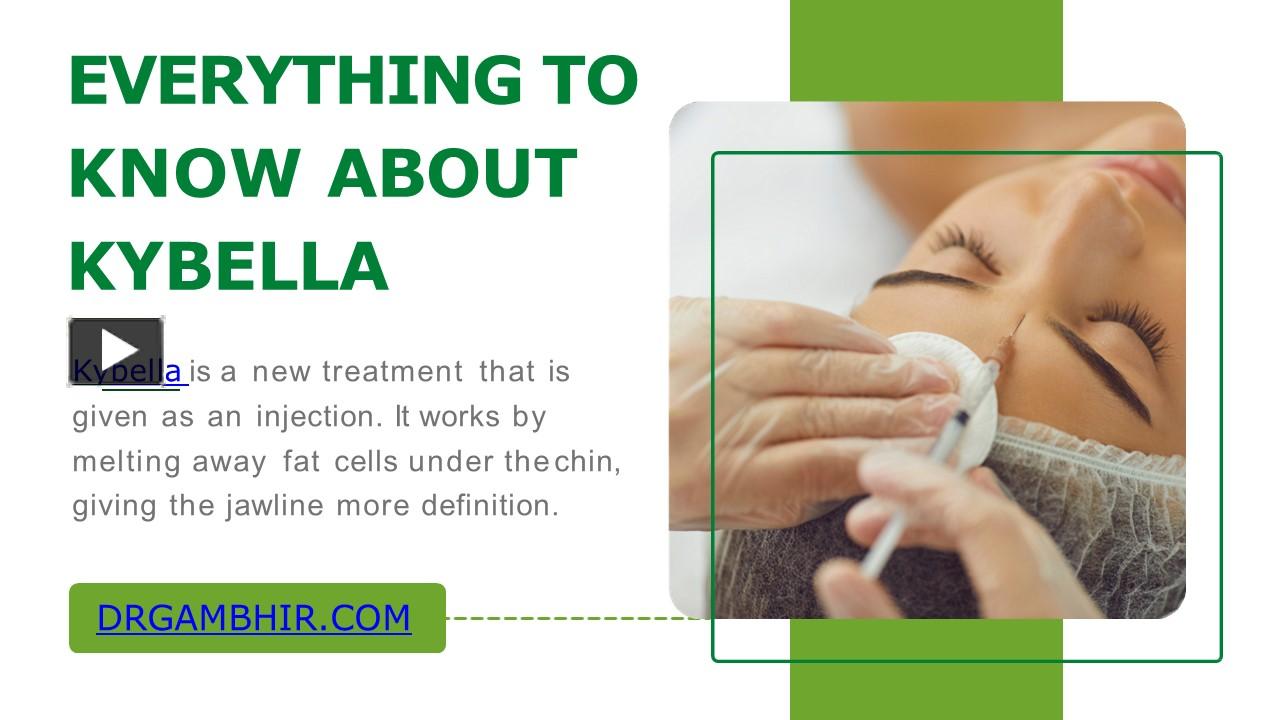 Everything to Know About Kybella presentation | free to download