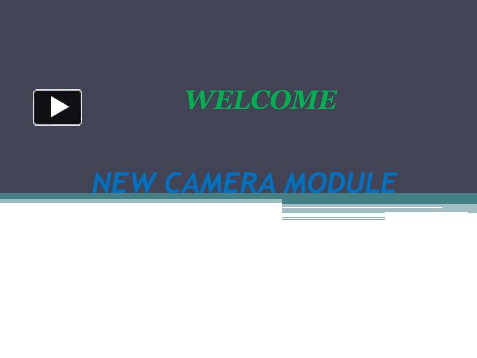 PPT – Stereo Camera Module PowerPoint presentation | free to download ...