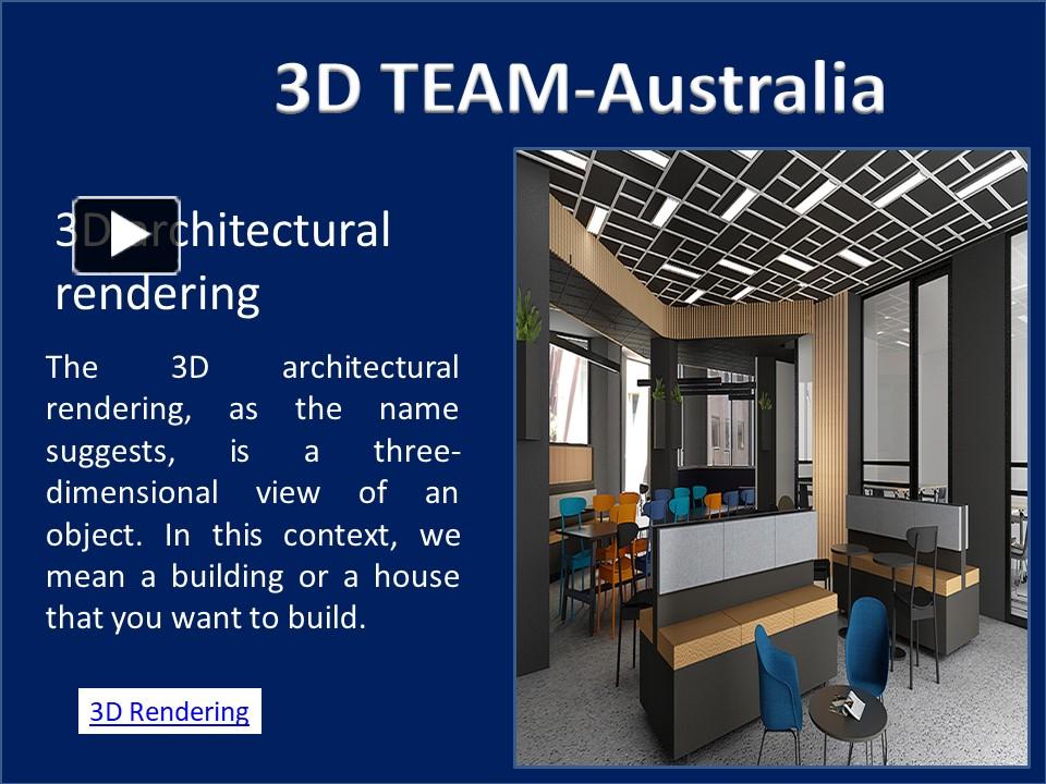 PPT – 3D Architectural rendering PowerPoint presentation | free to ...