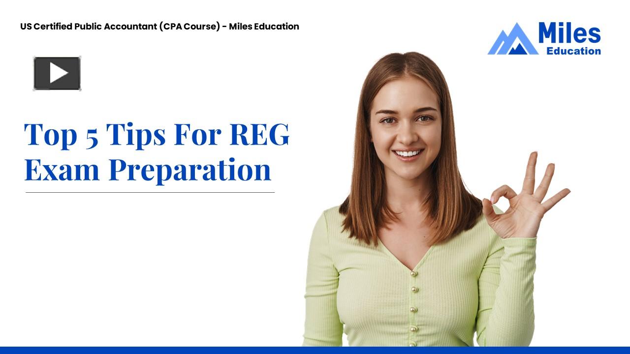 PPT – REG CPA Exam Section: Top 5 Tips PowerPoint presentation | free ...