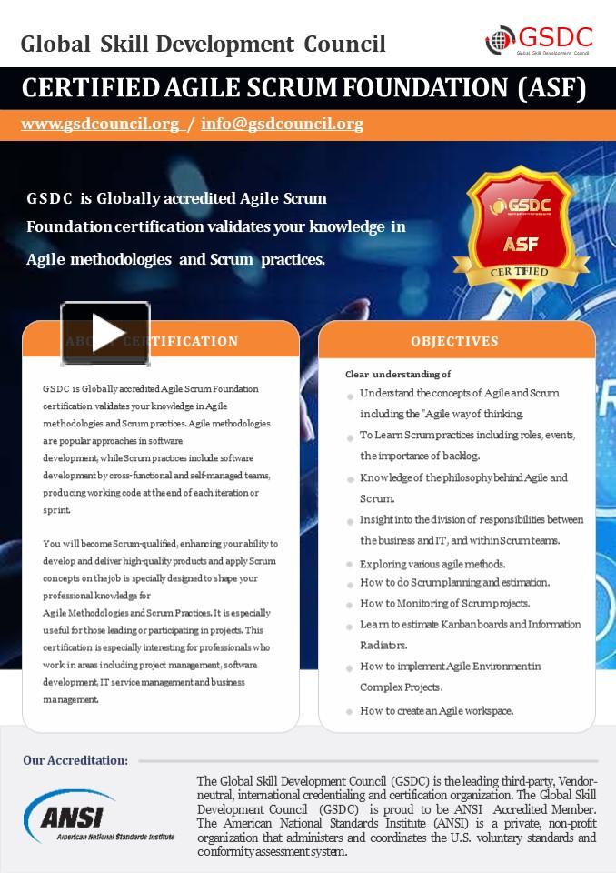 PPT – Improve your skills with Agile Scrum Foundation Certification ...