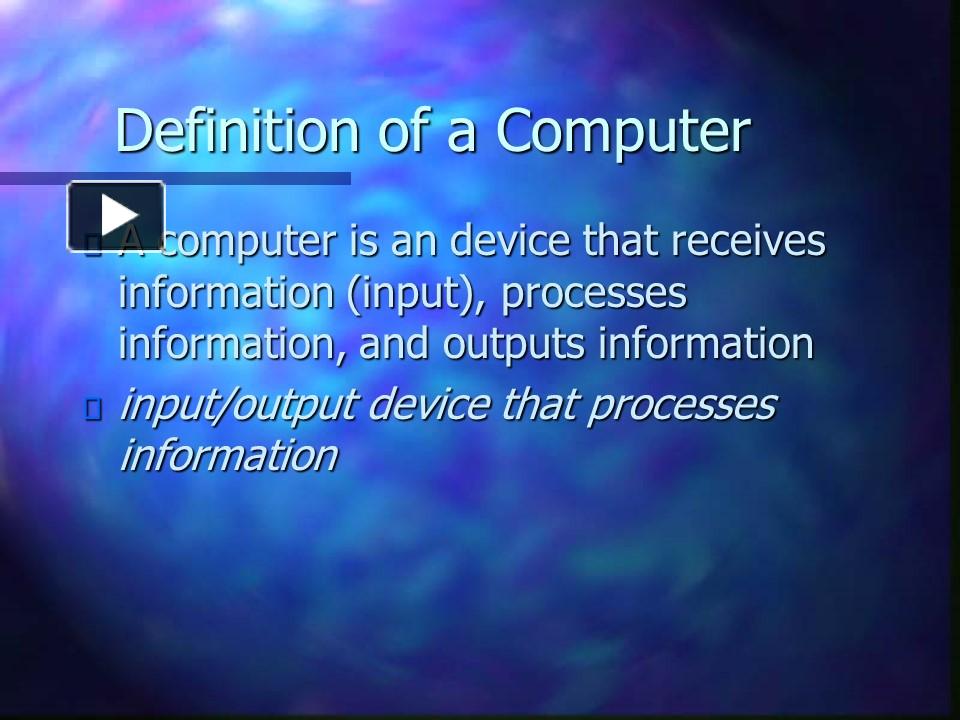 PPT – Hardware of Computer PowerPoint presentation | free to download ...
