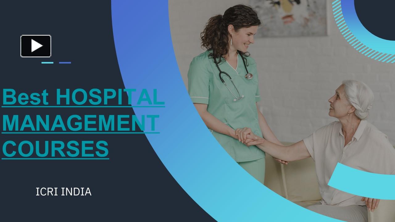 PPT – Best Hospital Management Courses PowerPoint presentation | free ...