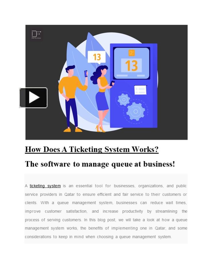 How Does a Queue Management System Works in Qatar by Digital Forge ...