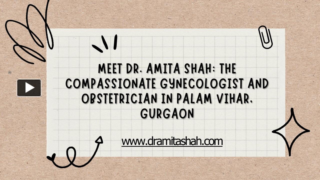 PPT – DR AMITA SHAH Global Women’s Clinic PowerPoint presentation ...