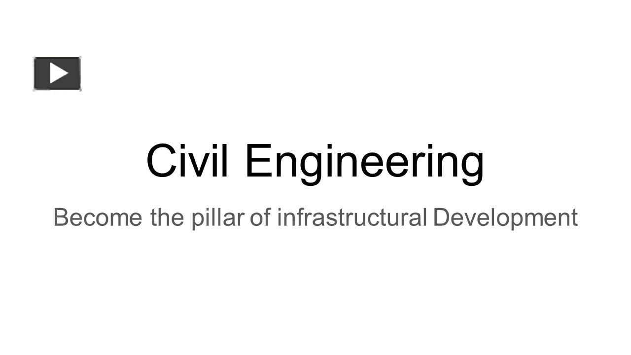 PPT – Is civil engineering a good future?| MIT AOE PowerPoint ...