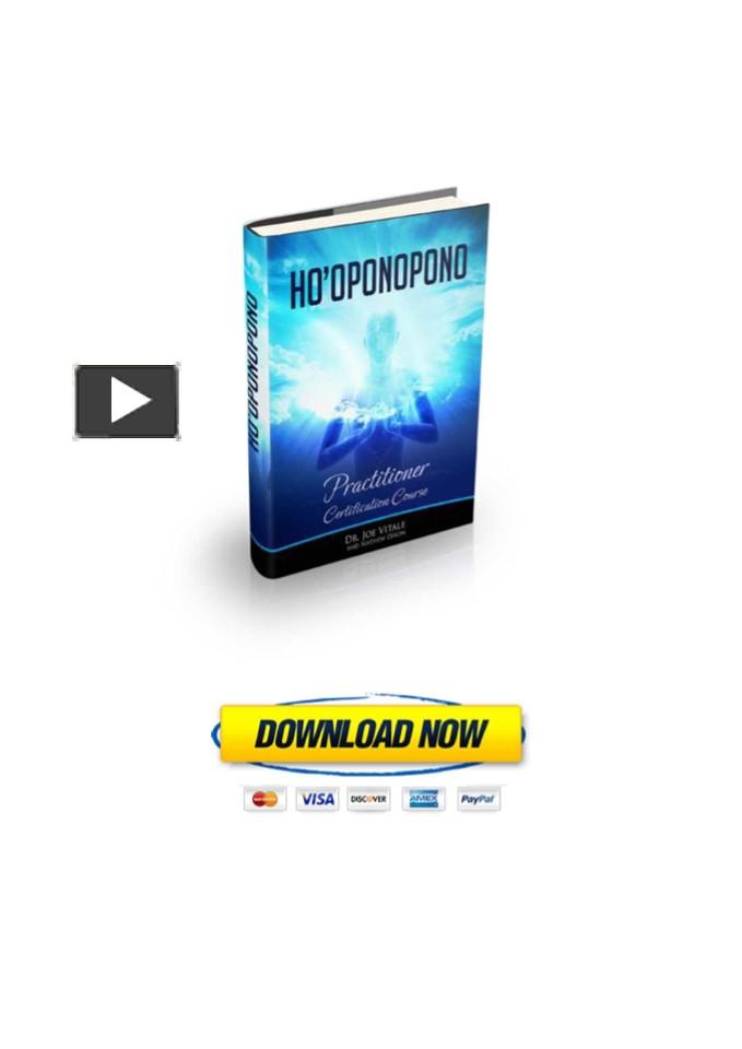 PPT – Ho'oponopono Certification Program by Dr Joe Vitale PowerPoint ...