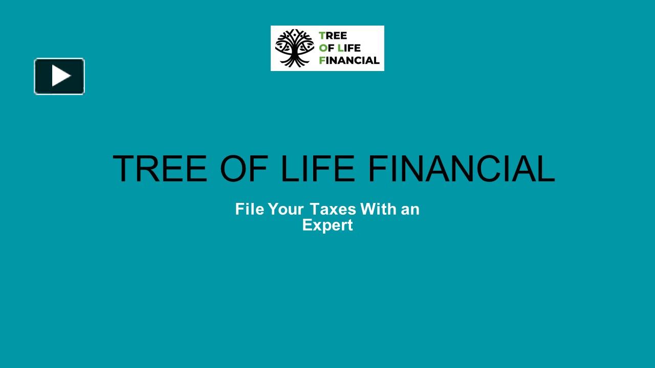 PPT – Tree Of Life Financial (1) PowerPoint presentation | free to ...