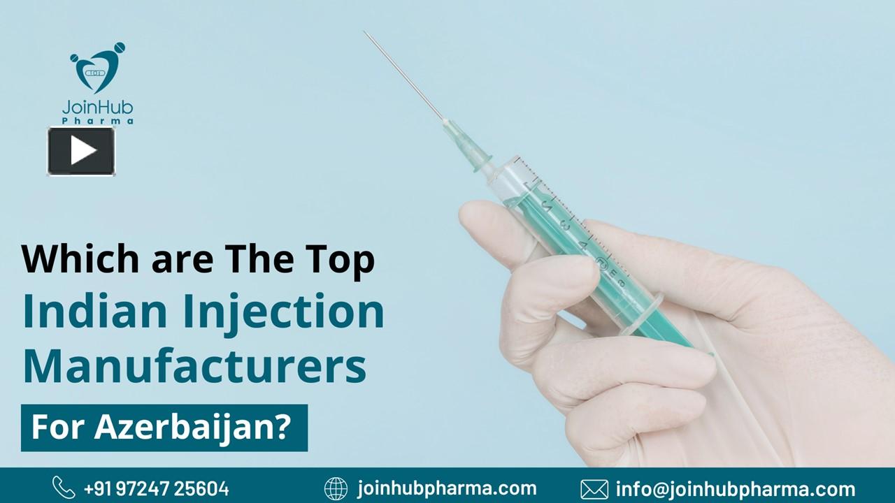 PPT – Top Injection Manufacturing Companies in India | JoinHub Pharma ...