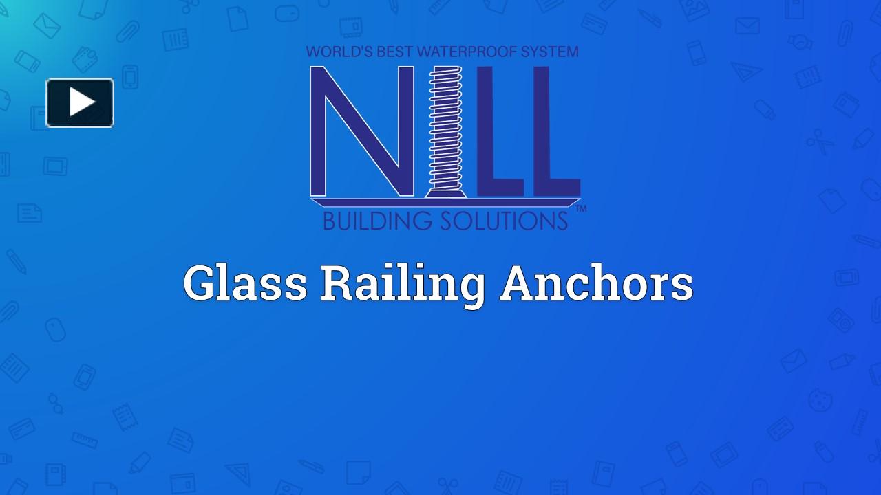 Glass Railing Anchors presentation | free to download