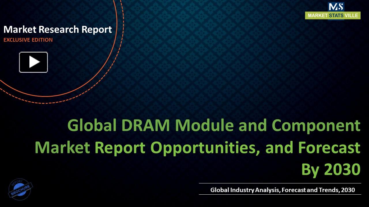 PPT – DRAM Module and Component Market Worth US$ 3,815.2 billion by ...