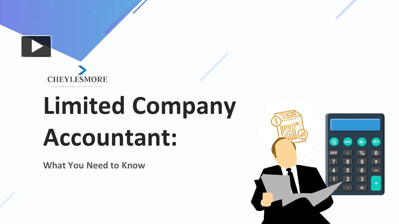 Limited Company Accountant presentation | free to download