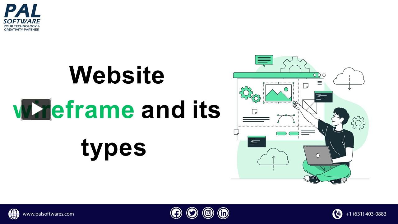 Website wireframe and its types presentation | free to download