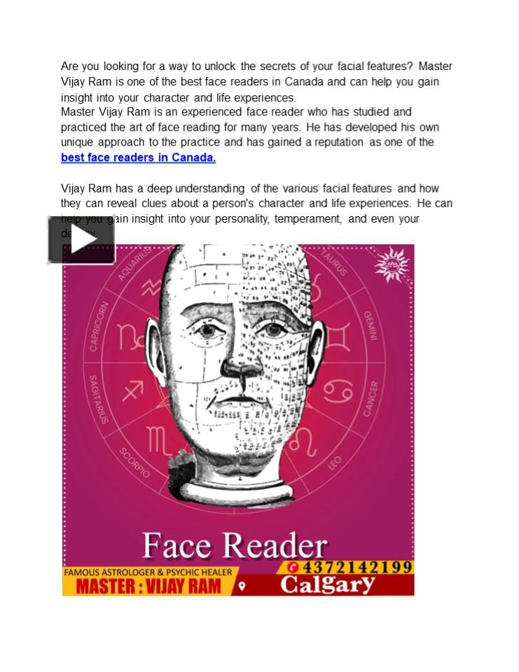 PPT – Know about your future better with the Best Face Reader in ...