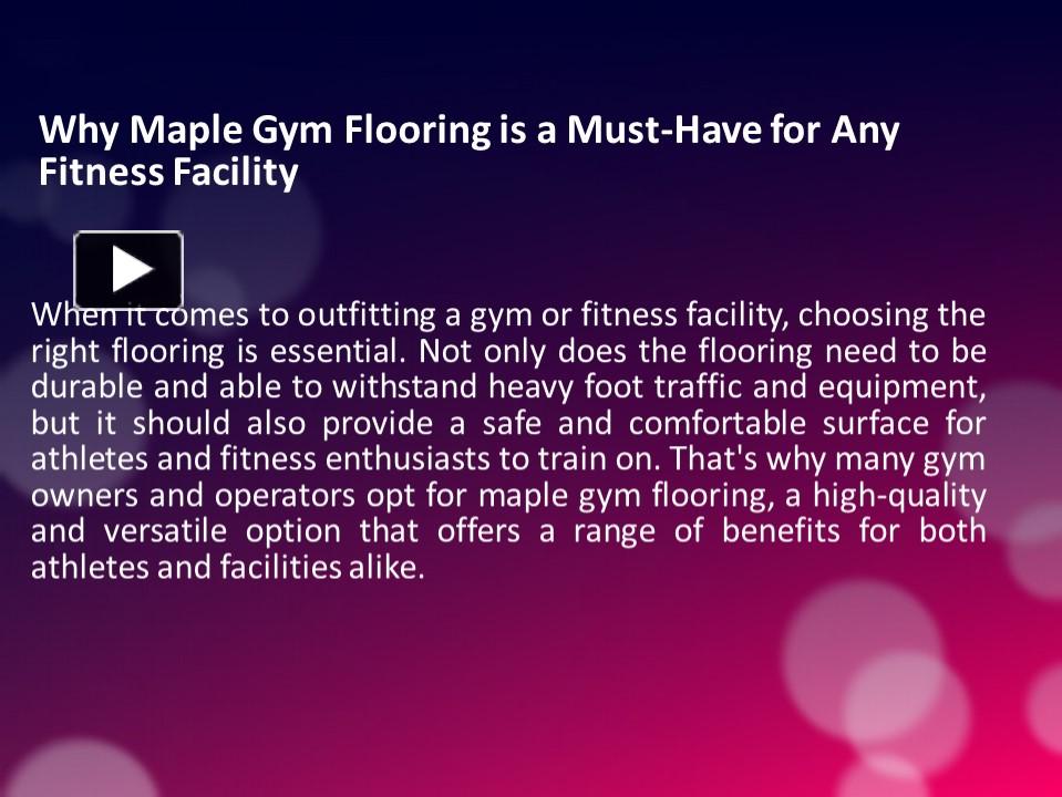 Caliber Sport Systems Inc. presentation | free to download