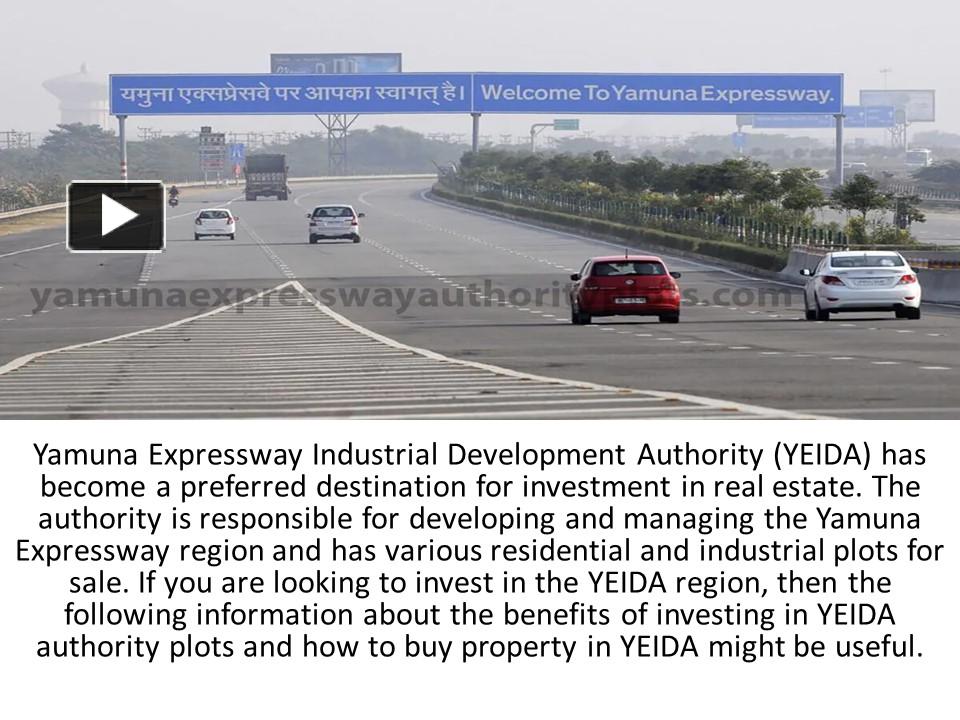 PPT – Yamuna Expressway Authority Plots For Sale In Sector 18, 20 Noida ...