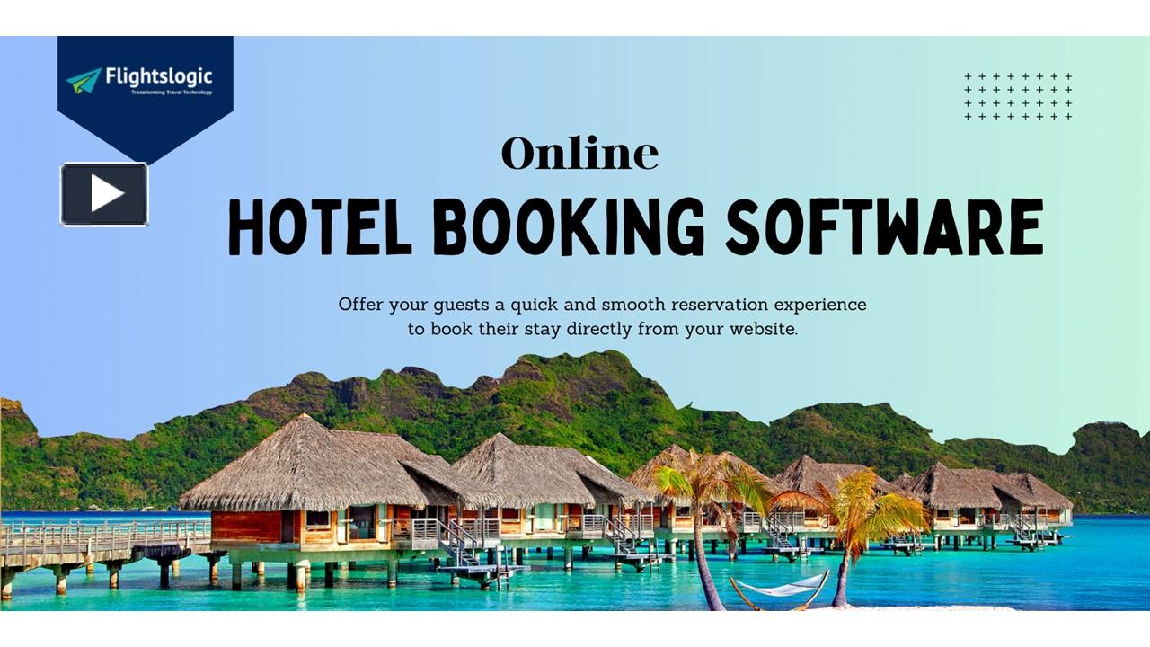 PPT – Online Hotel Booking Software PowerPoint presentation | free to ...