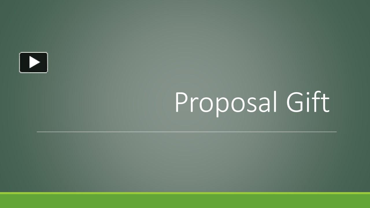 PPT – Proposal PowerPoint presentation | free to download - id: 968568 ...