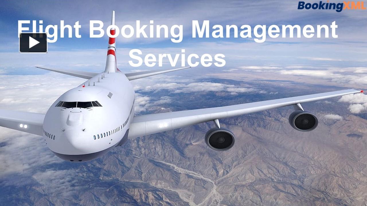 PPT – Flight Booking Management Services PowerPoint presentation | free ...